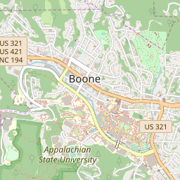 Parking at Appalachian State University Mountaineers Football Games