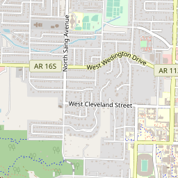 Parking at University of Arkansas Razorbacks Football Games