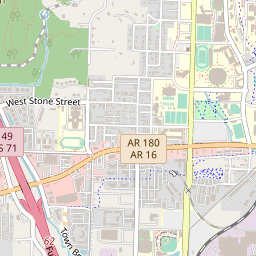 Parking at University of Arkansas Razorbacks Football Games