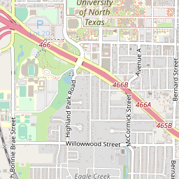 Parking at University of North Texas Mean Green Football Games