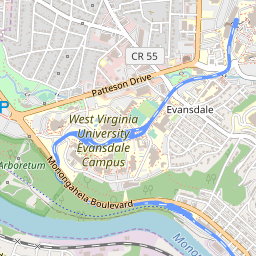 Parking at West Virginia University Mountaineers Football Games
